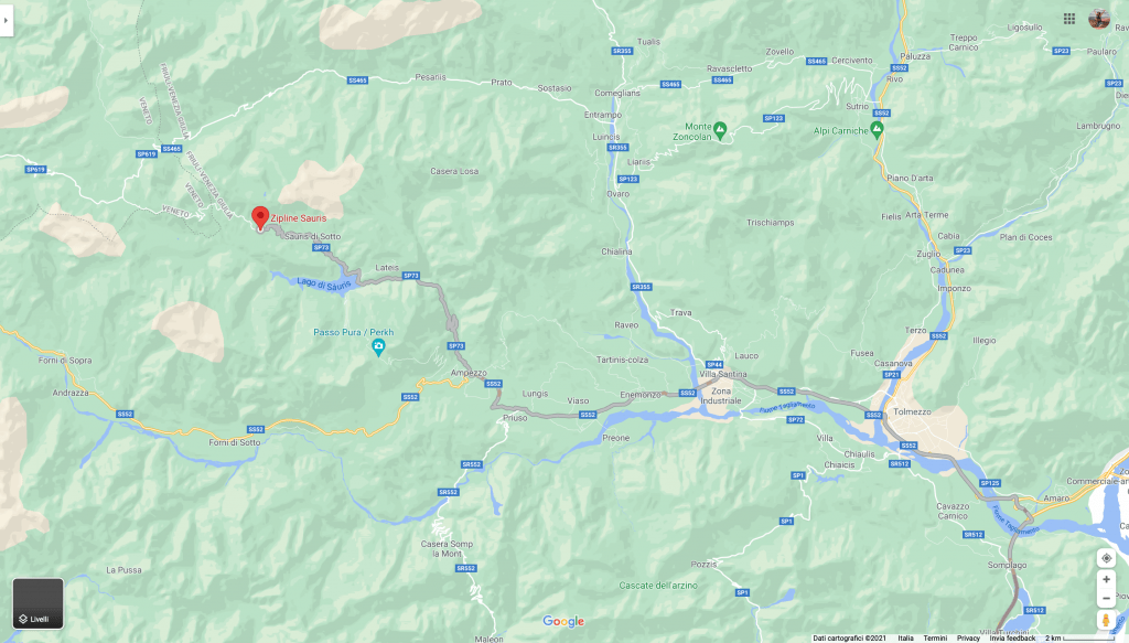 Zipline Sauris: l'emozionante volo libero sopra il lago - I Viaggi di ...